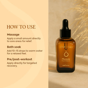 Miracle Muscle Relief Oil – Love Thy Oils